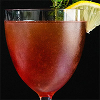 Sloe Gin & Elderflower Cocktail Recipe | Home Bar Menu